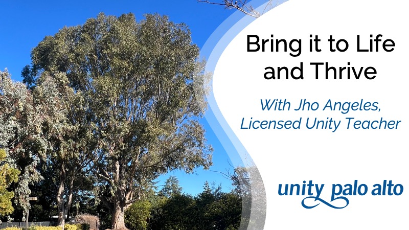 Bring It To Life & ThriveWith Jho Angeles, LUT - Unity Palo Alto